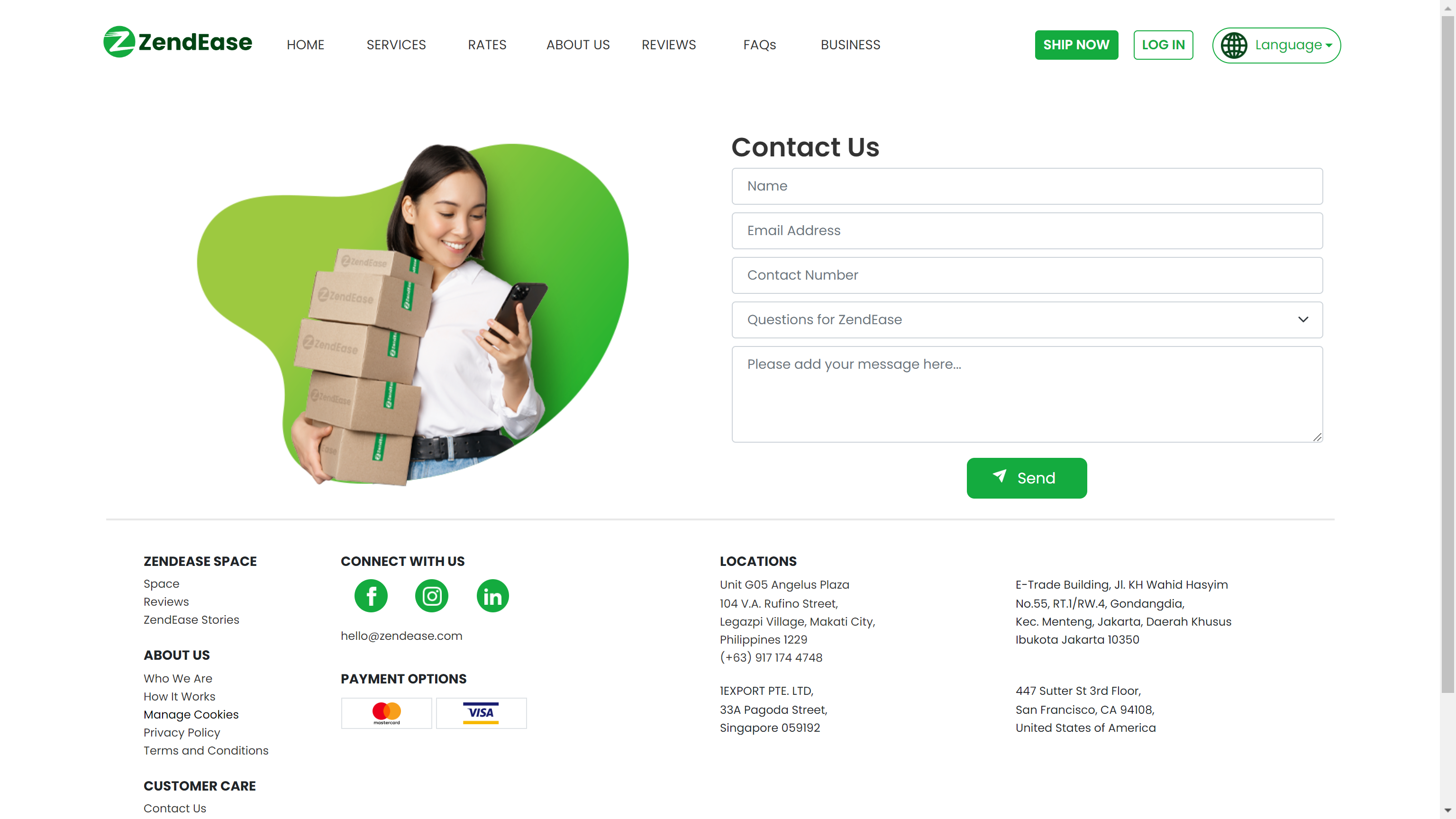 Contact Us | ZendEase